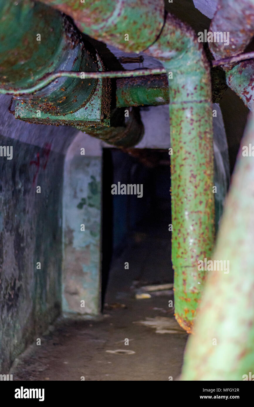 Old soviet bunkers in Tbilisi underground, Georgia Stock Photo - Alamy