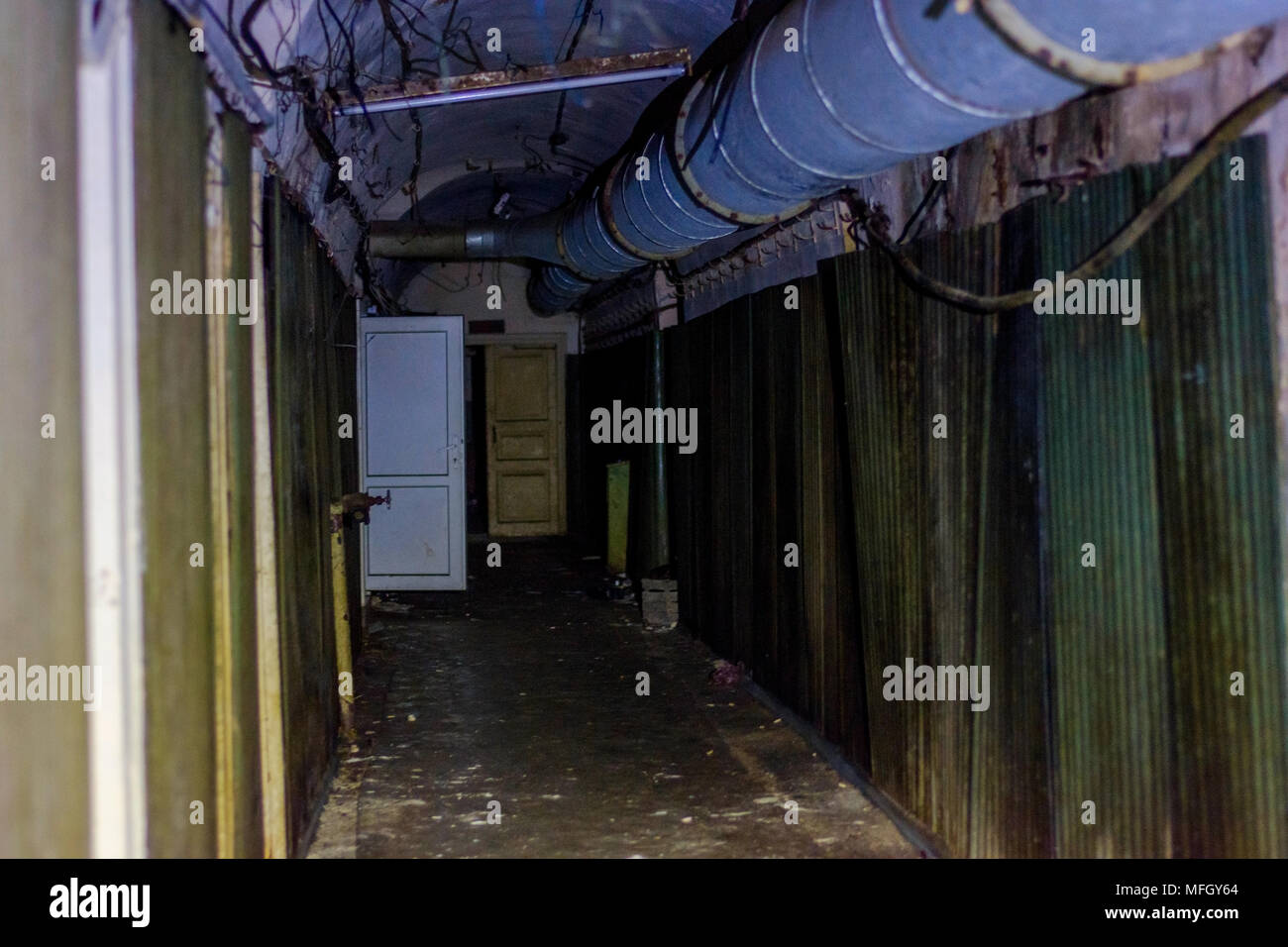 Old soviet bunkers in Tbilisi underground, Georgia Stock Photo - Alamy