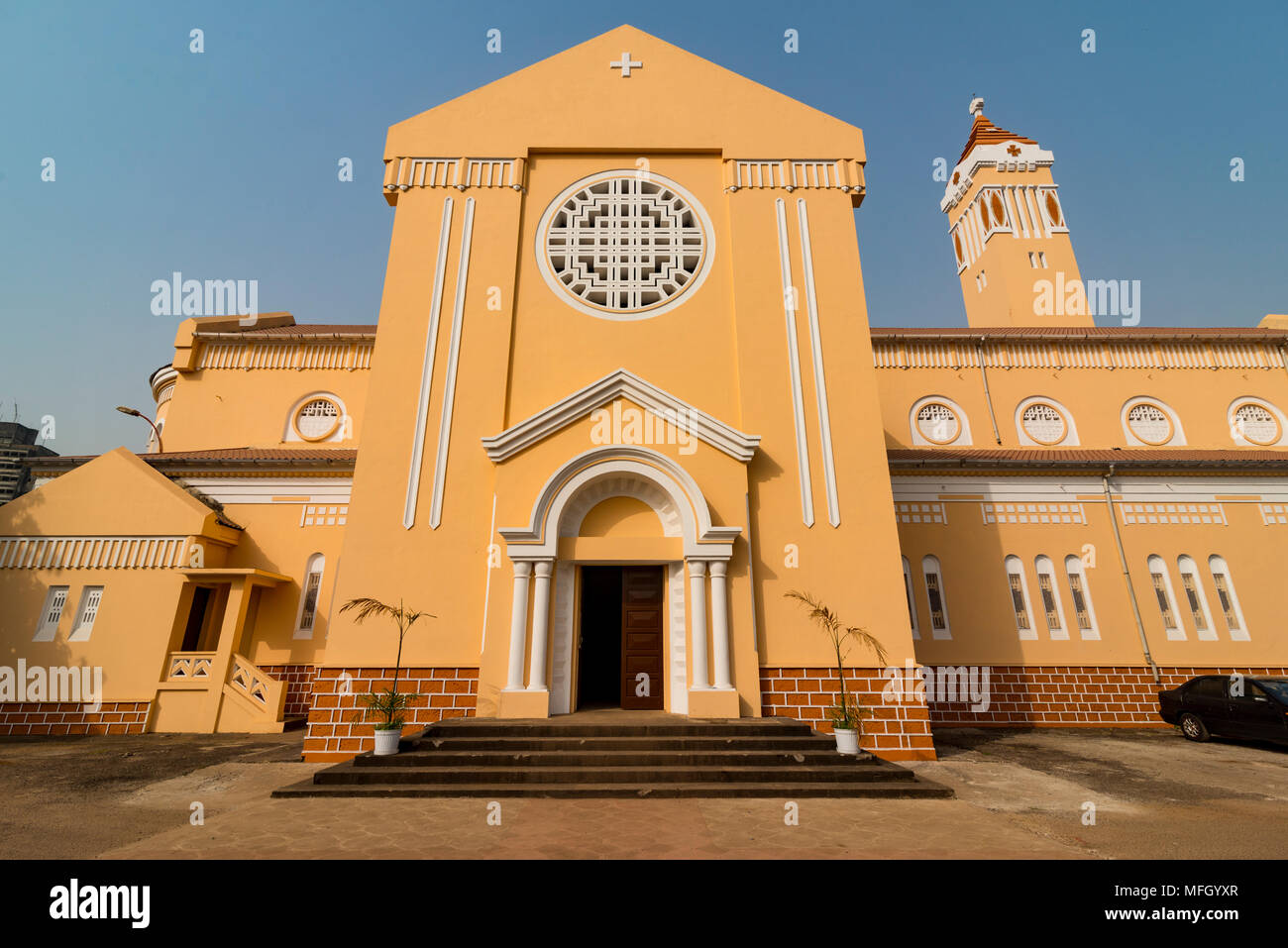 The Cathedral of Conakry, Conakry, Republic of Guinea, West Africa ...