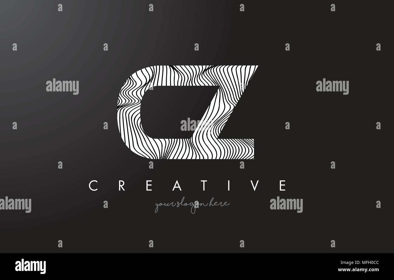 C c z logo Stock Vector Images - Alamy
