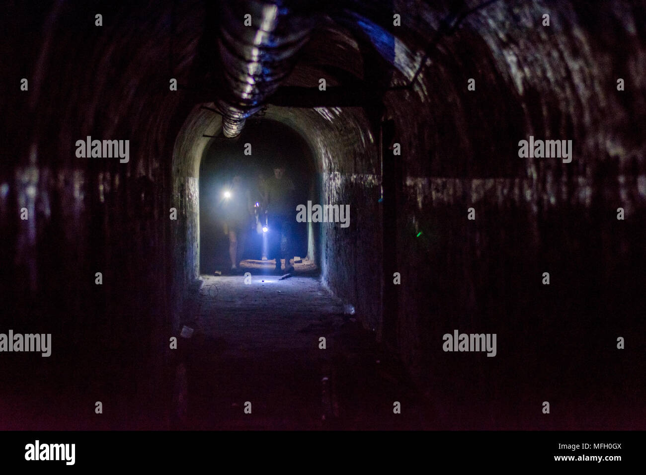 Old soviet bunkers in Tbilisi underground, Georgia Stock Photo - Alamy