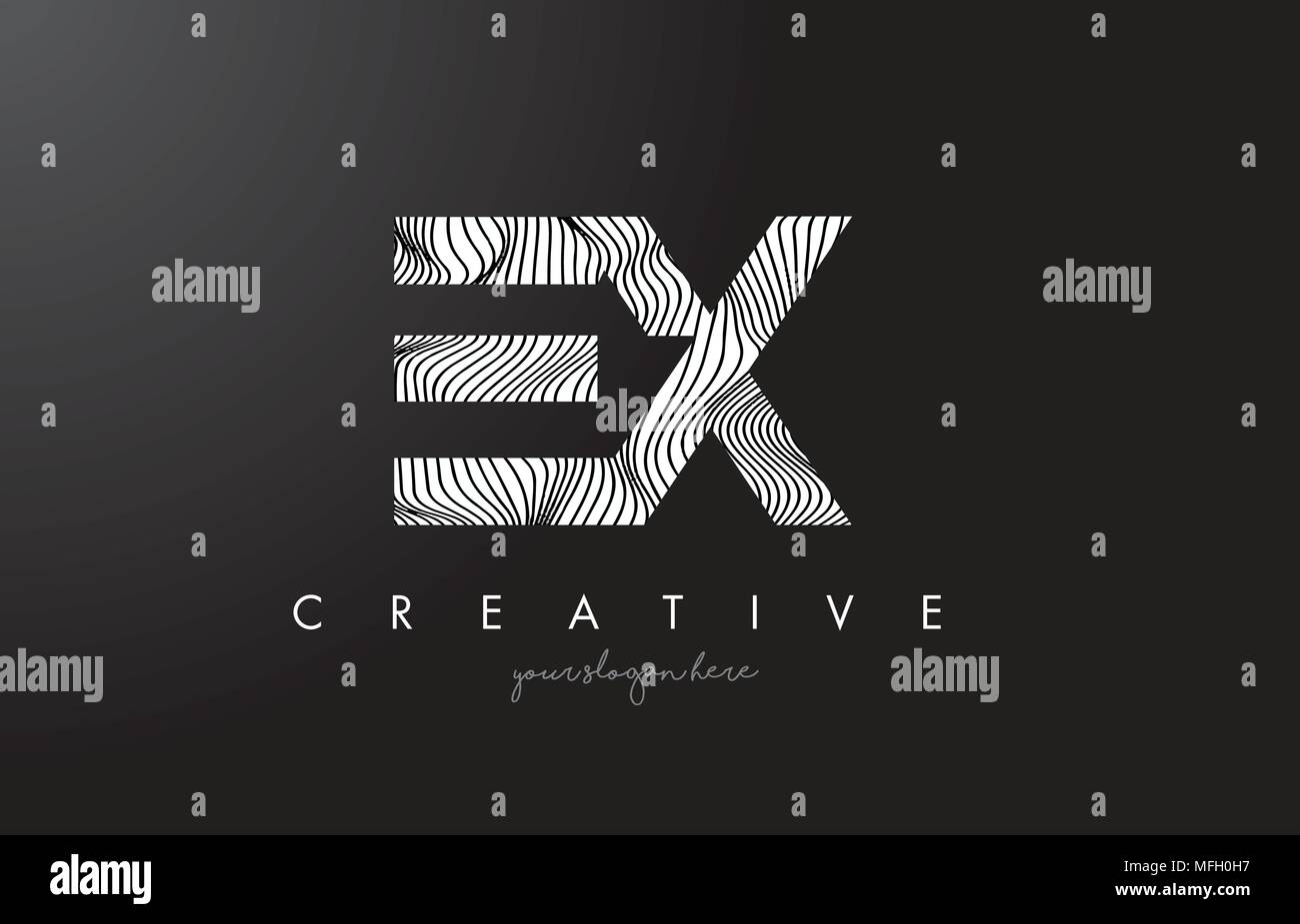 Ex font hi-res stock photography and images - Alamy