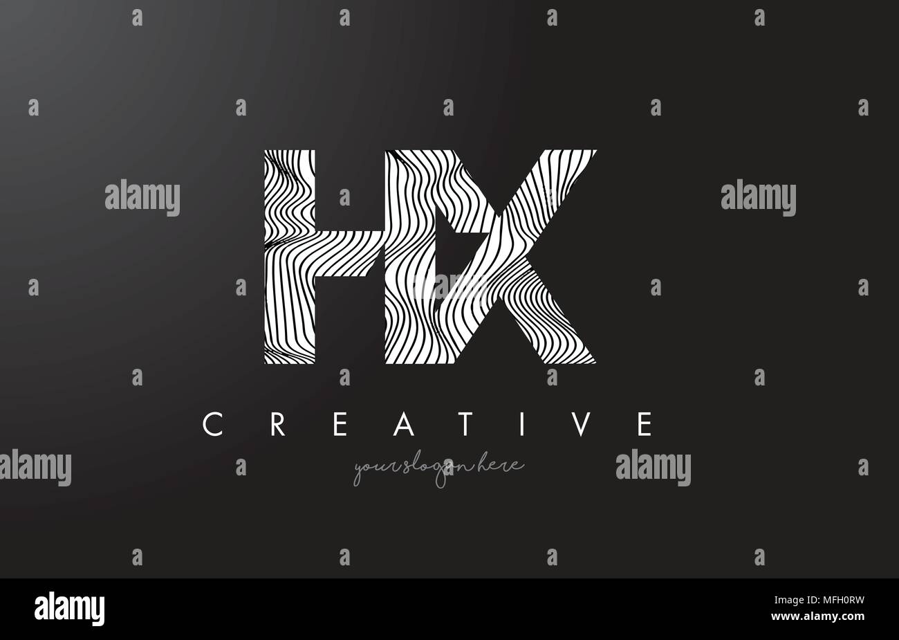 H x logo hi-res stock photography and images - Alamy