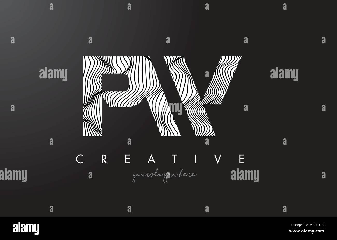 Letter Pw Logo Vector Vectors High Resolution Stock Photography and ...