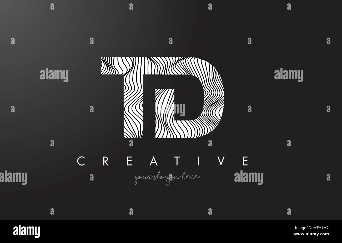 T d letter Stock Vector Images - Alamy