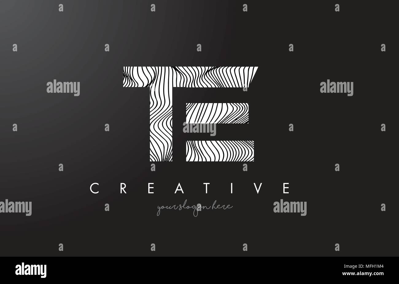 Letter t and e Stock Vector Images - Alamy