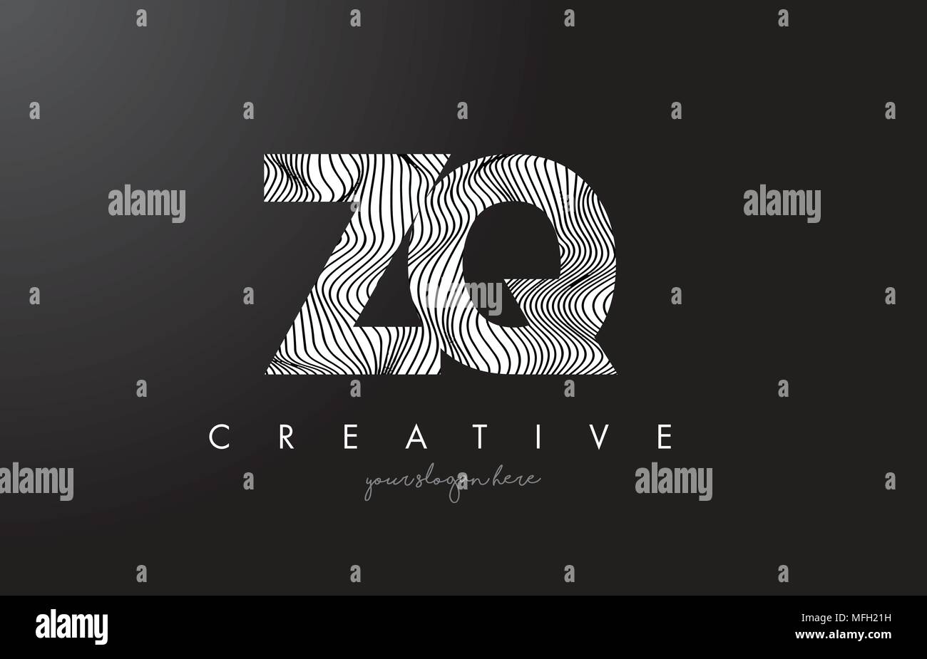 Z q letter hi-res stock photography and images - Alamy