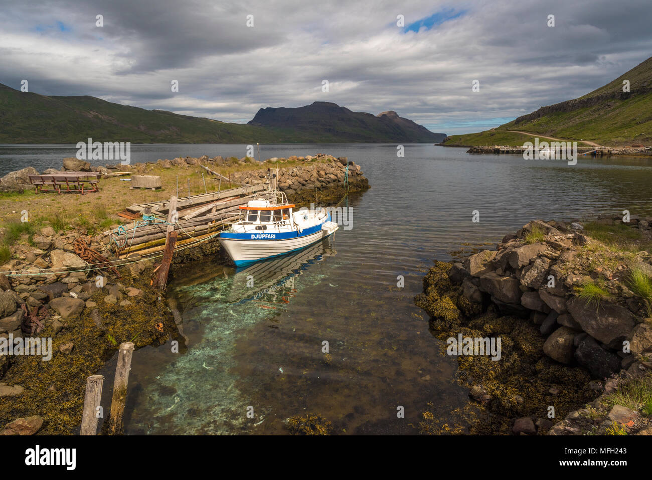 Djupavik, Strandir Coast, Westfjords, Iceland, Polar Regions Stock ...