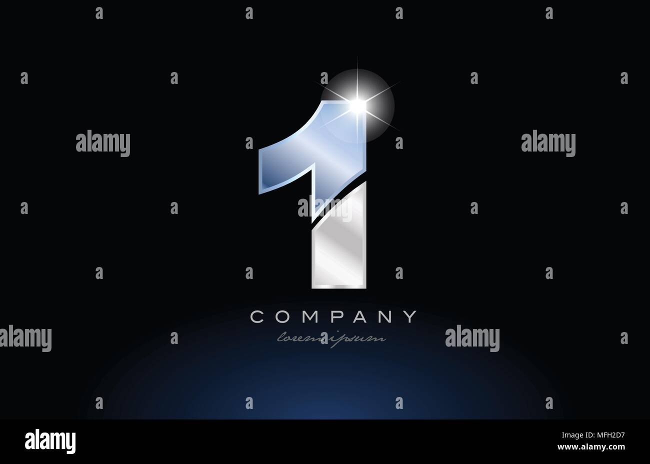 One logo design hi-res stock photography and images - Alamy