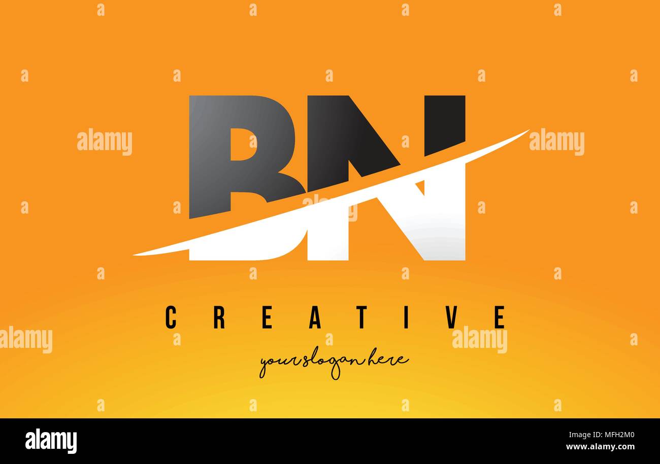 Modern b n logo hi-res stock photography and images - Alamy