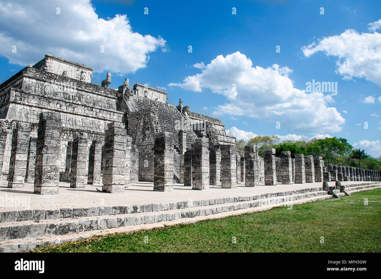 One of the most remarkable structures in Chichen Itza Stock Photo - Alamy
