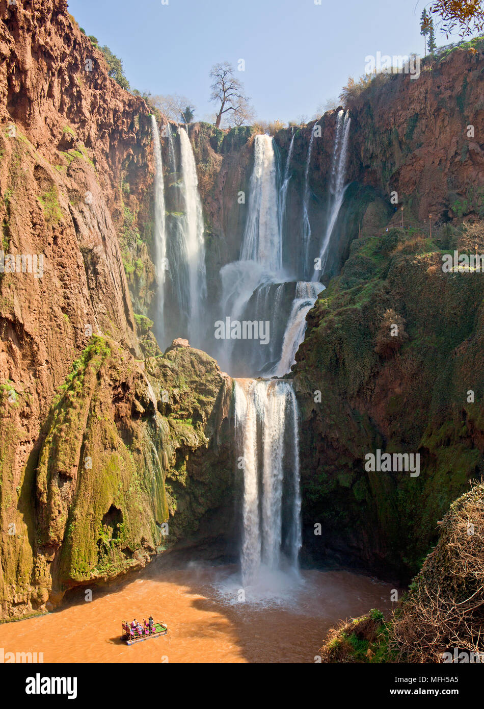 The Ouzoud waterfalls, Morocco Stock Photo - Alamy