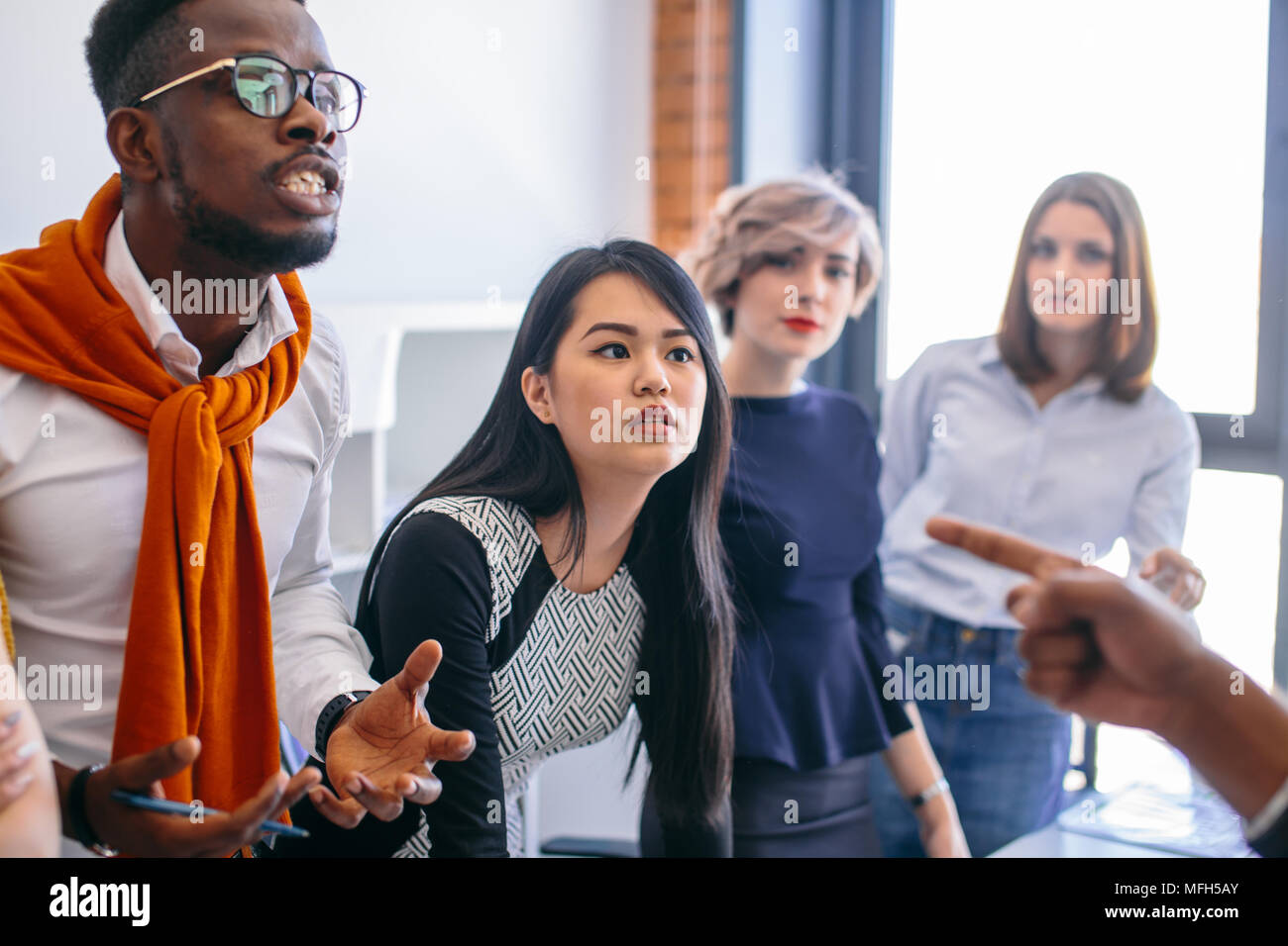 Boss Giving Orders Employee High Resolution Stock Photography and ...