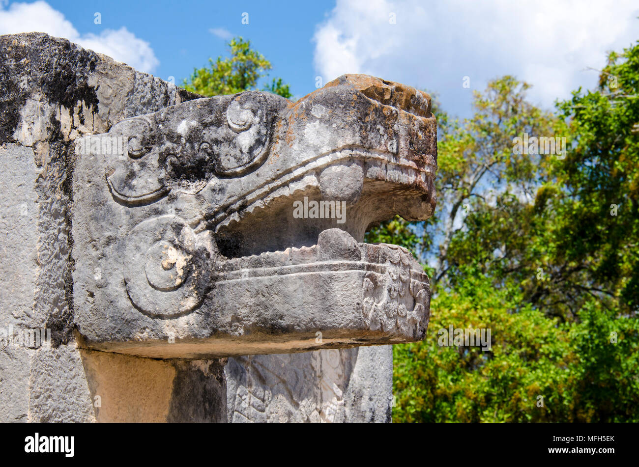 Mayan snake hi-res stock photography and images - Alamy