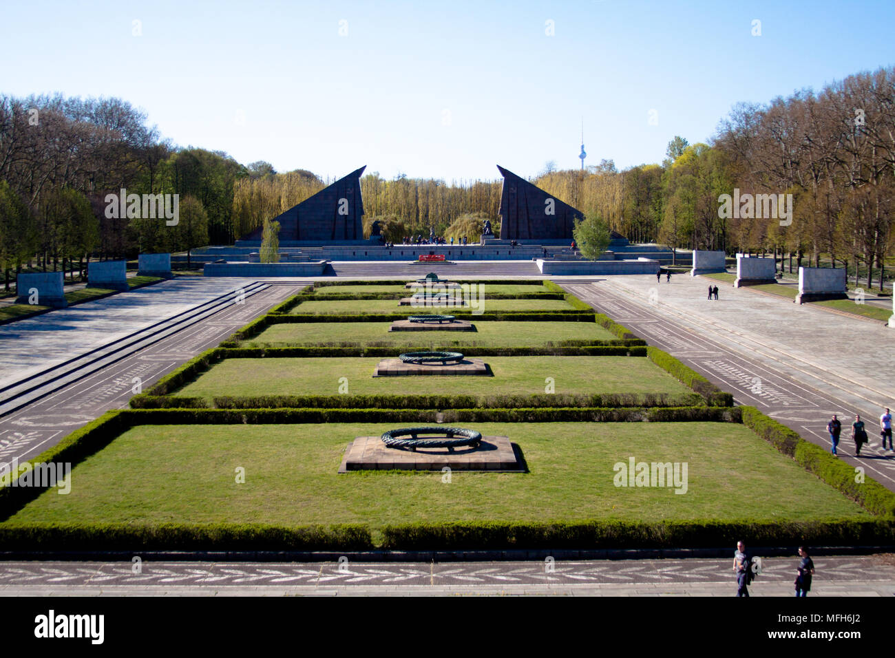 Soviet War Memorial, Berlin, Germany Stock Photo - Alamy