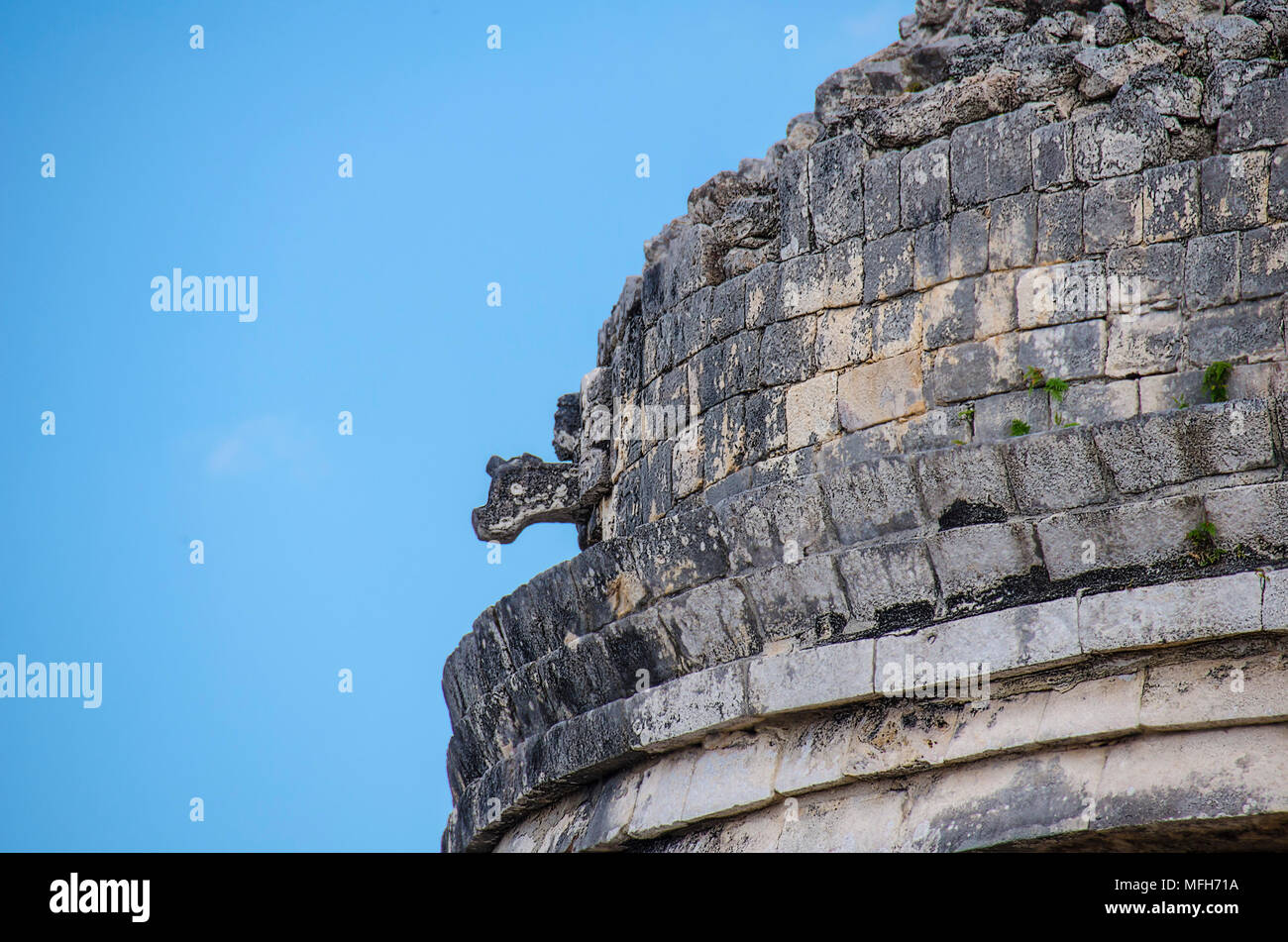 astronomical building at a mayan archaeological site Stock Photo - Alamy