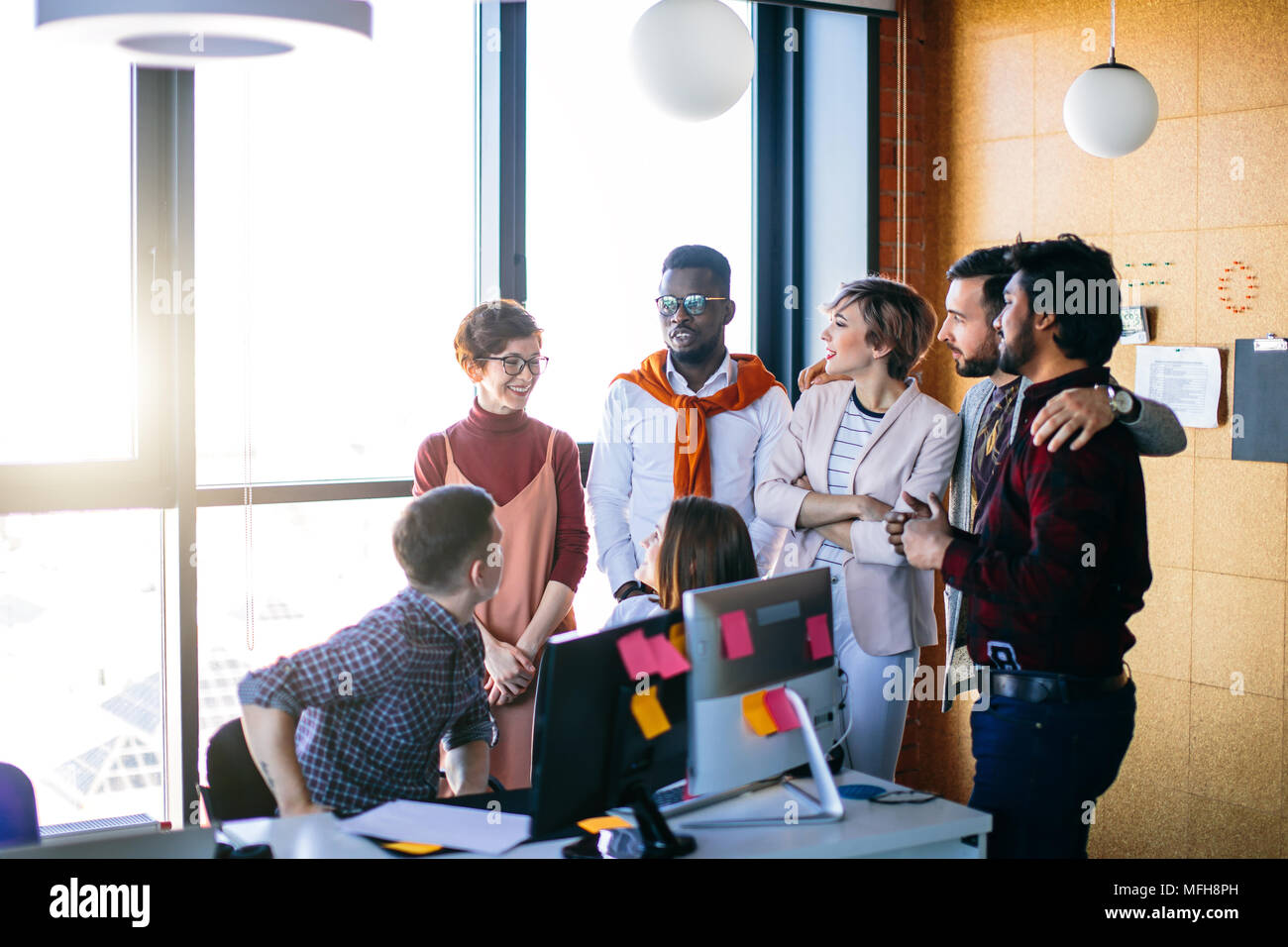 Africanamerican brainstorming hi-res stock photography and images - Alamy