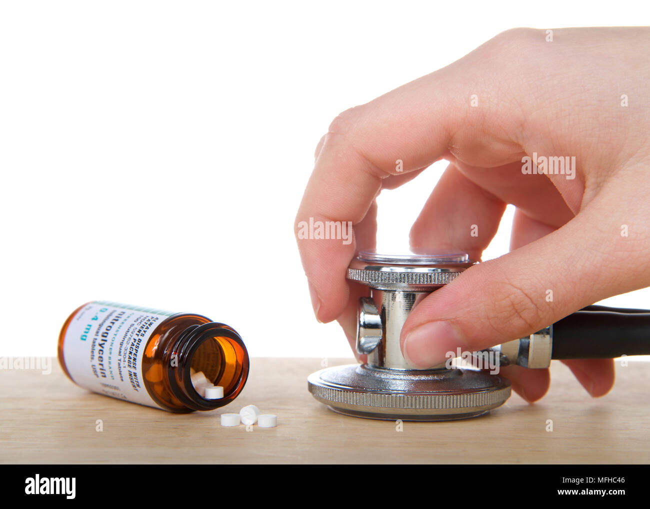 Nitroglycerin medication hi-res stock photography and images - Alamy