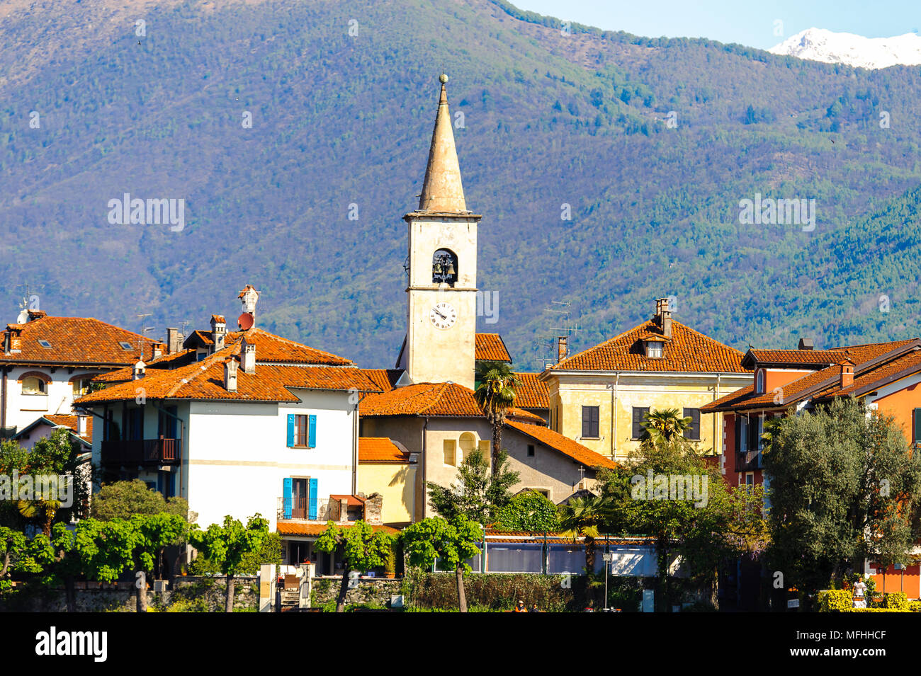 Isola dei Pescatori (Fishermen Islamd), Lago Maggiore, Lake Maggiore ...