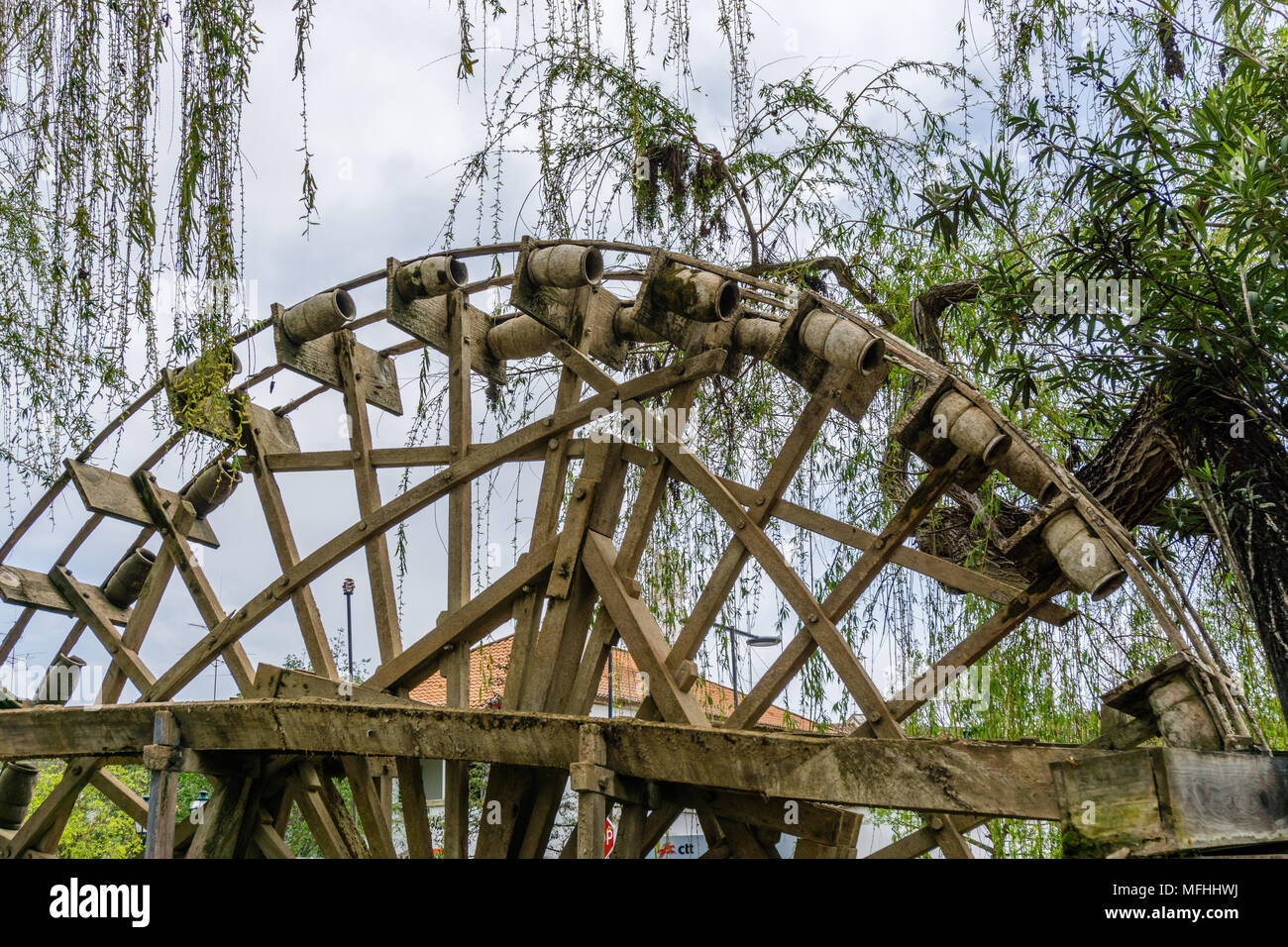Waterwheel tomar portugal hi-res stock photography and images - Alamy