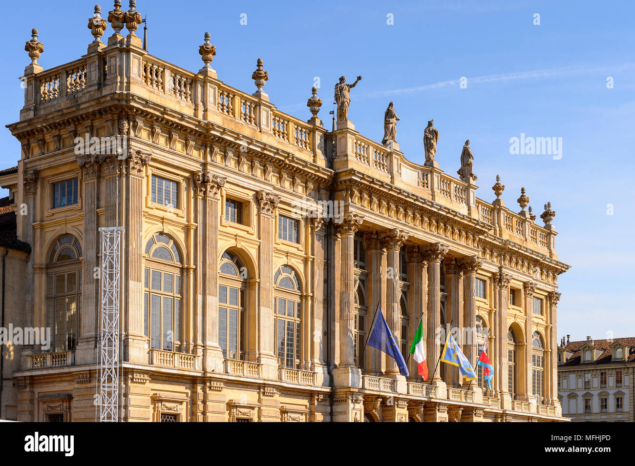 Architecture of Turin, Piedmont, Italy Stock Photo - Alamy