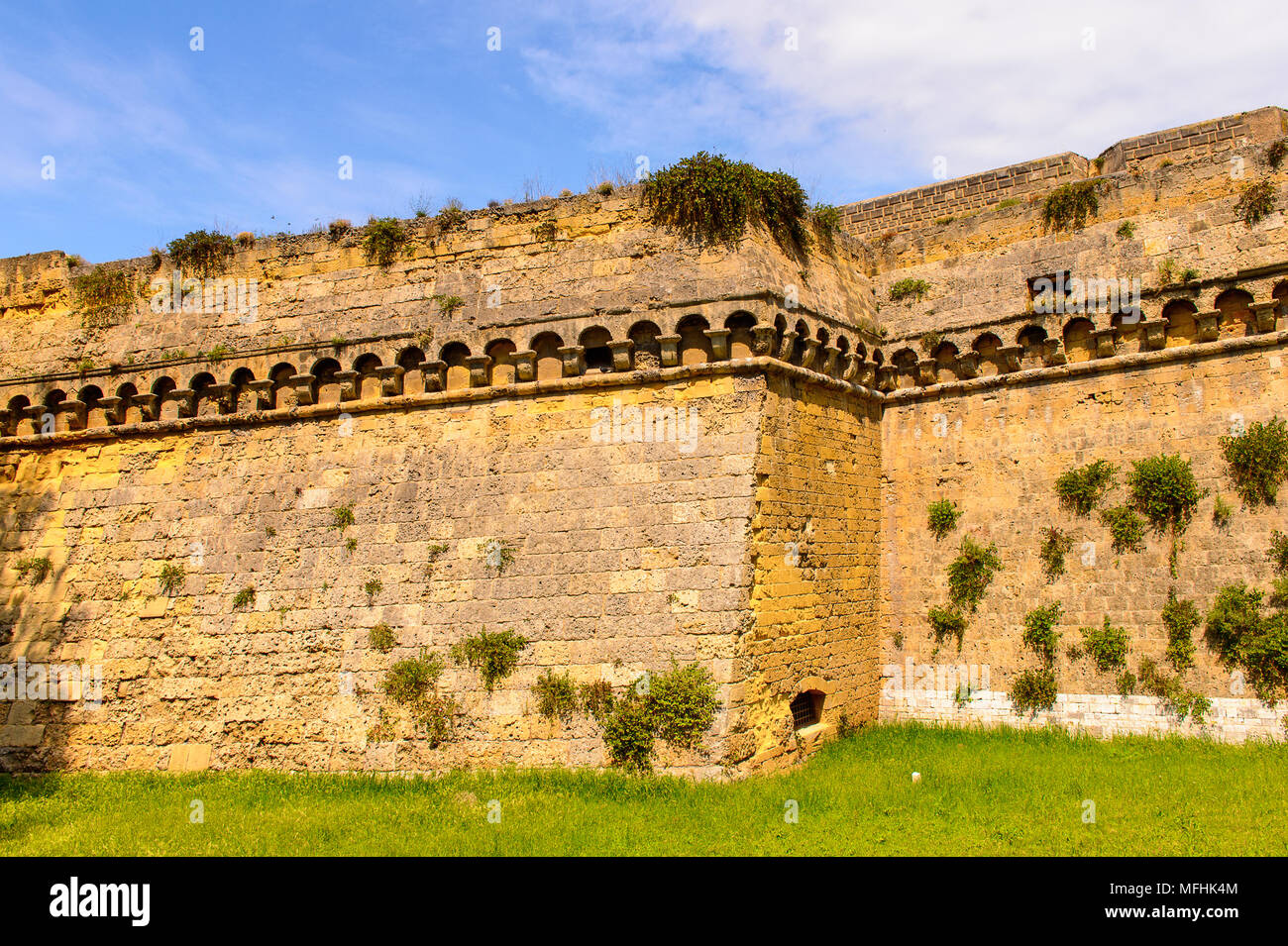Swabian Castle, Old Town of Bari, Italy Stock Photo - Alamy