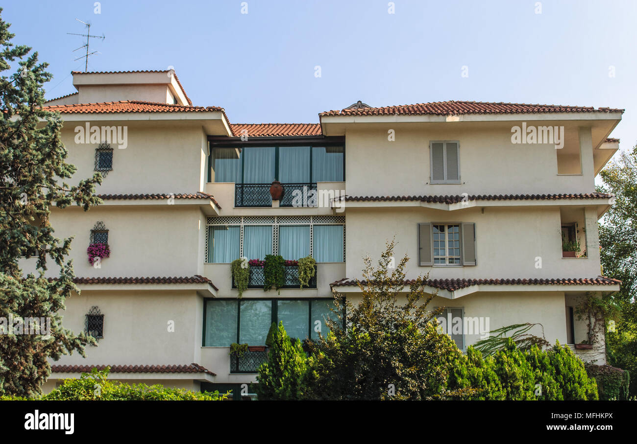 House in Milan, Italy Stock Photo - Alamy