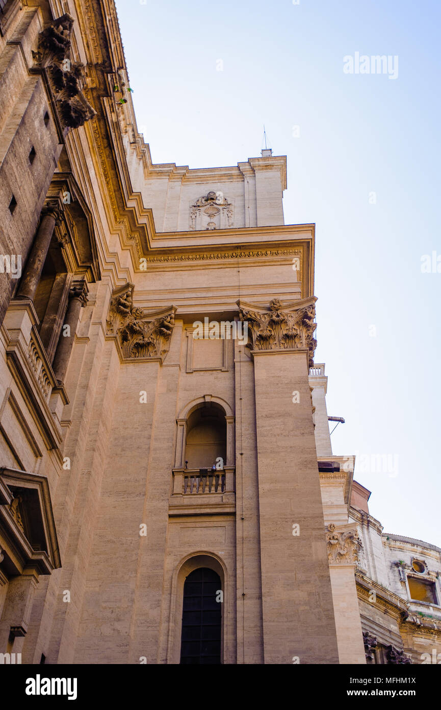 Wall of the Saint Peter's Basilica in Vatican Stock Photo - Alamy