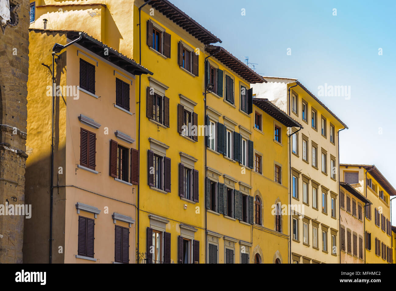 Historic centre of Florence, Italy. UNESCO world heritage Stock Photo ...