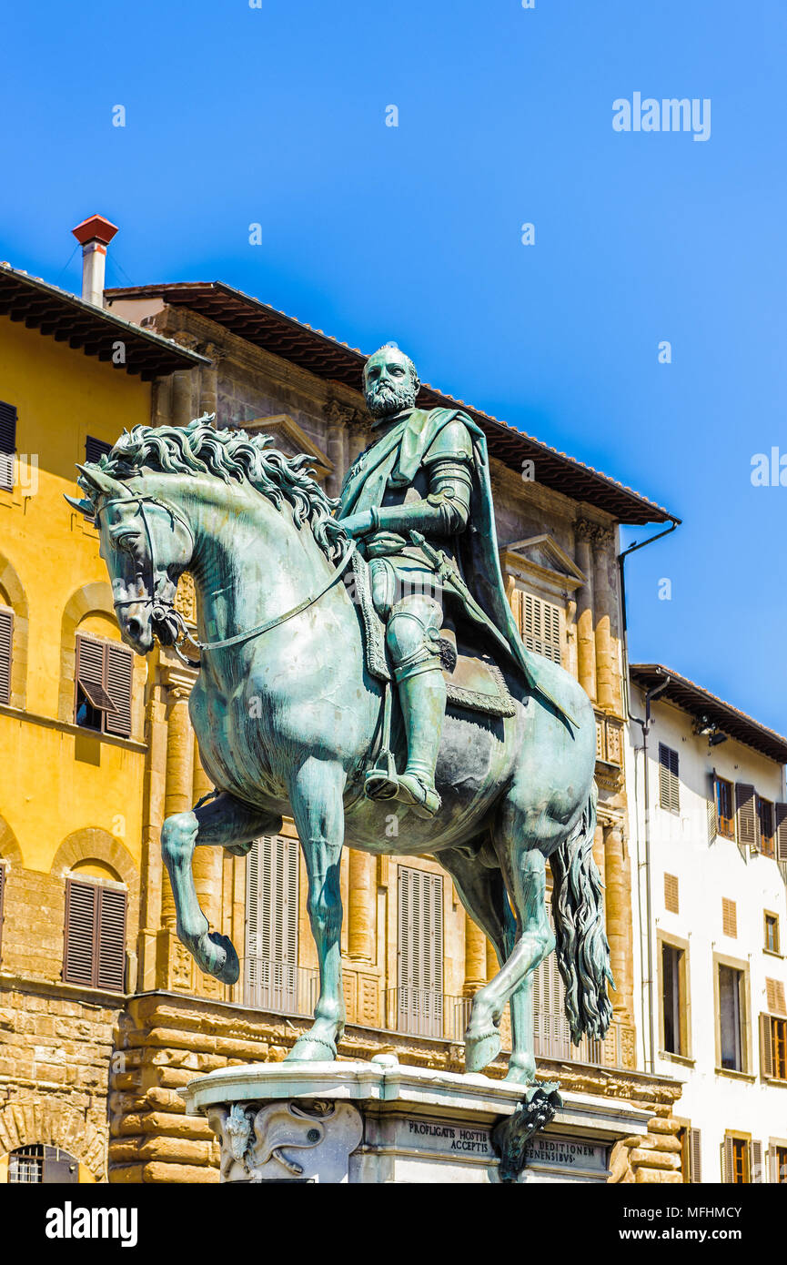 Historic centre of Florence, Italy. UNESCO world heritage Stock Photo ...