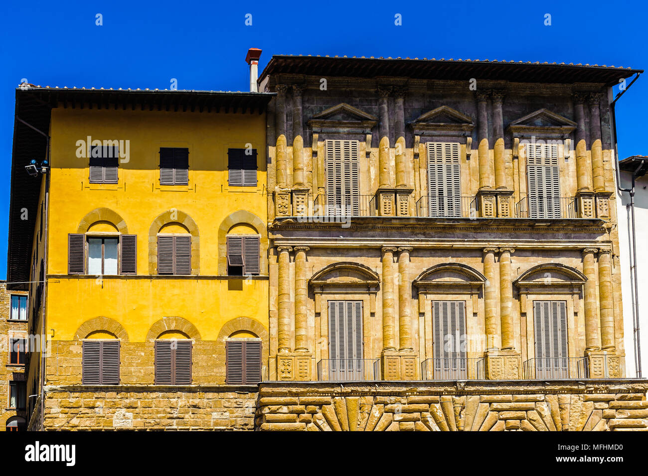 Historic centre of Florence, Italy. UNESCO world heritage Stock Photo ...