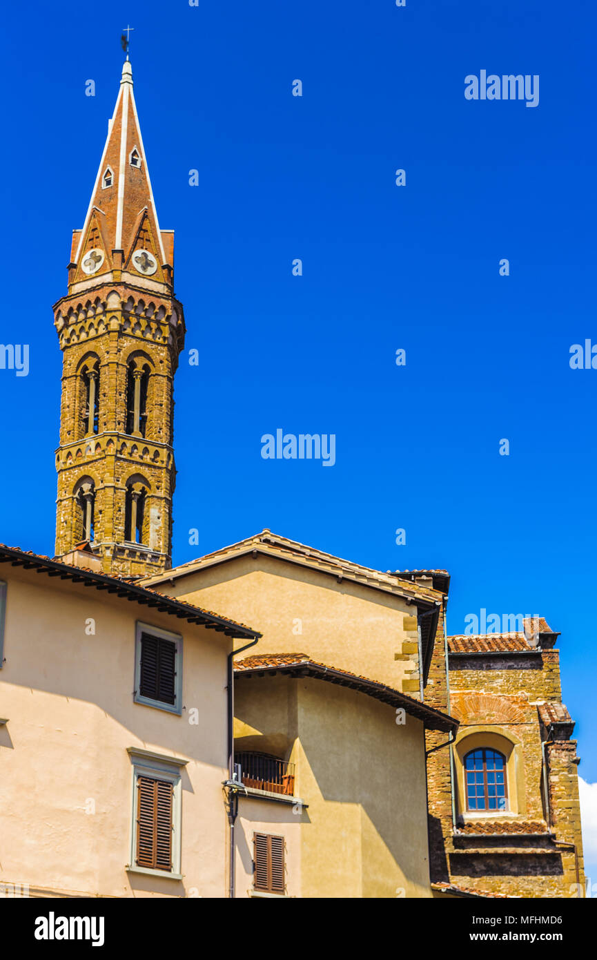 Architecture of the historic centre of Florence, Italy. UNESCO world ...
