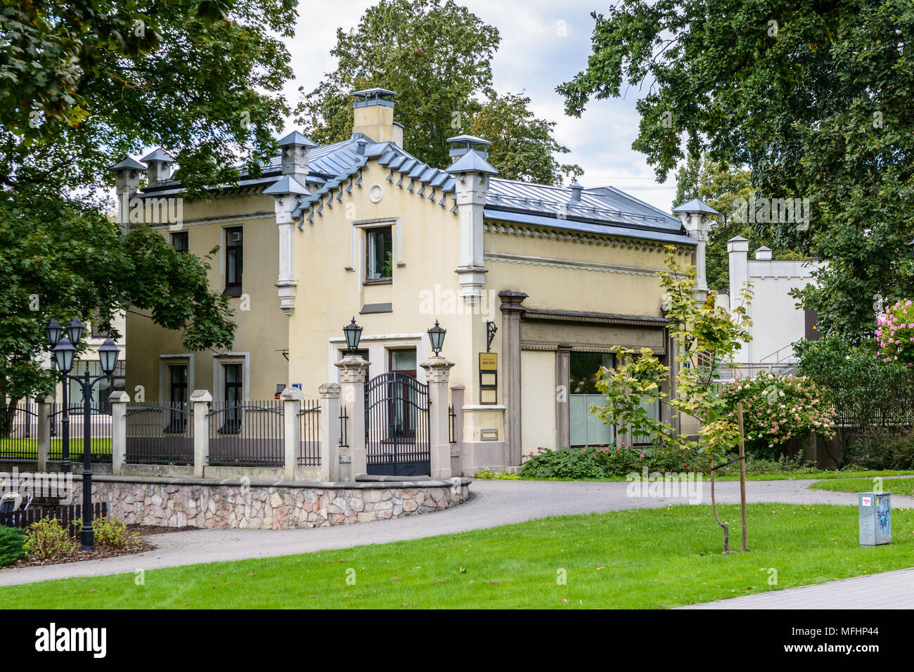 Kronvalda park riga hi-res stock photography and images - Alamy