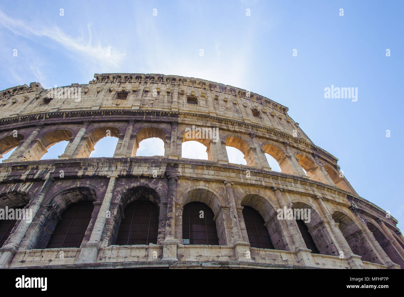 It was the largest amphitheatre of the roman empire hi-res stock ...