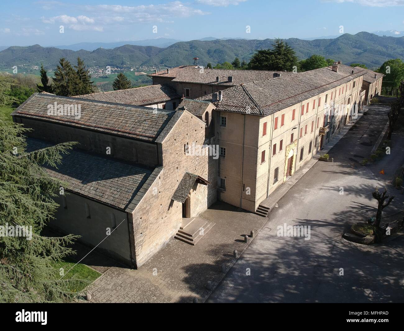 Roman monastery hi-res stock photography and images - Alamy