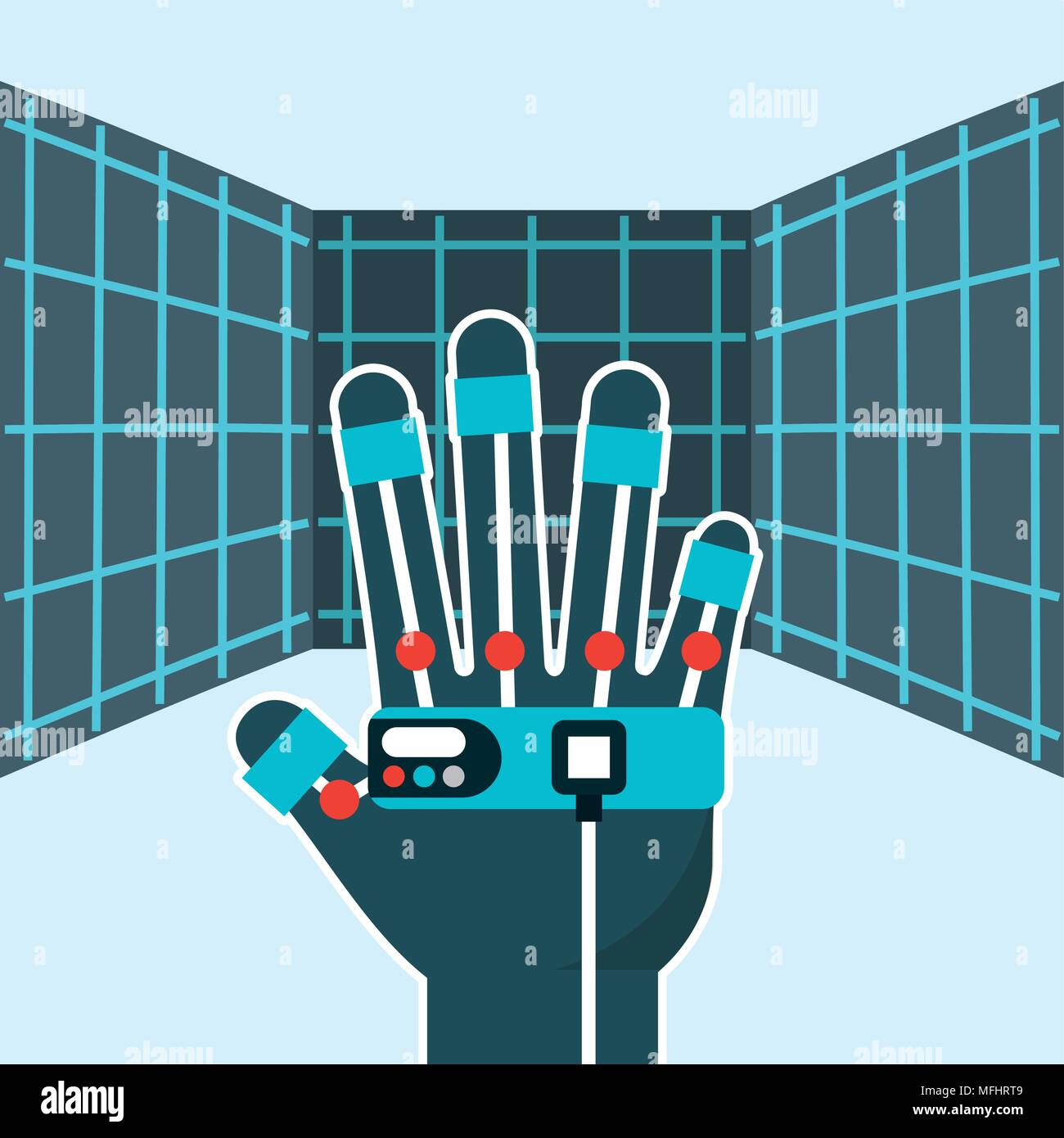 virtual reality related Stock Vector Image & Art - Alamy