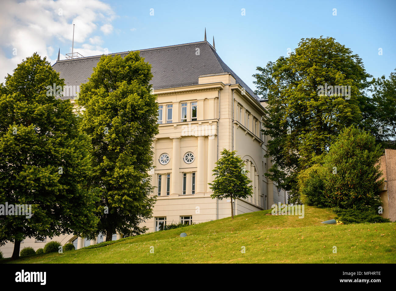 Architecture of Luxembourg city, Luxembourg Stock Photo - Alamy