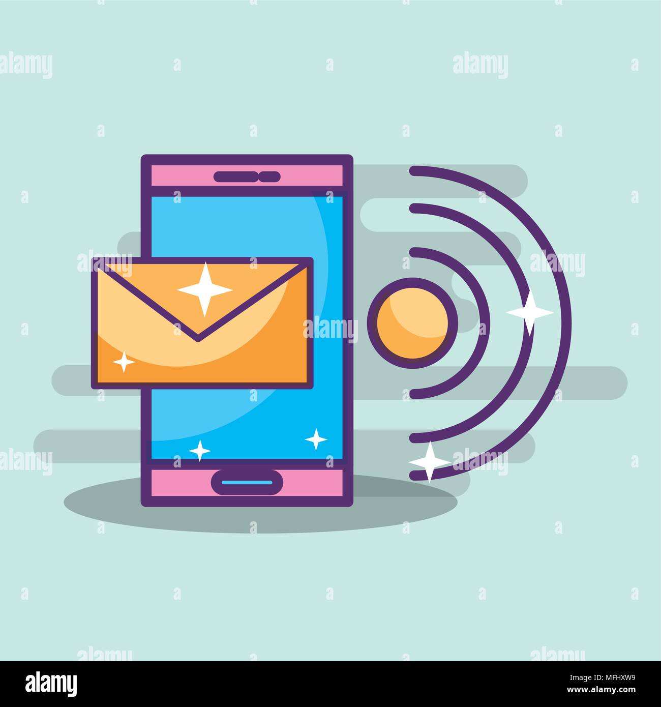 Sign signal email message hi-res stock photography and images - Alamy