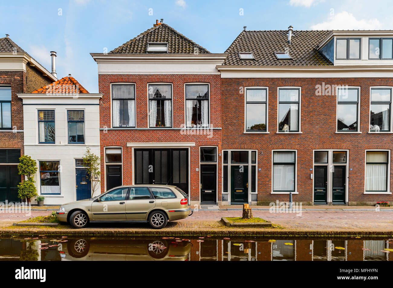 Architecture of Delft, Netherlands Stock Photo - Alamy