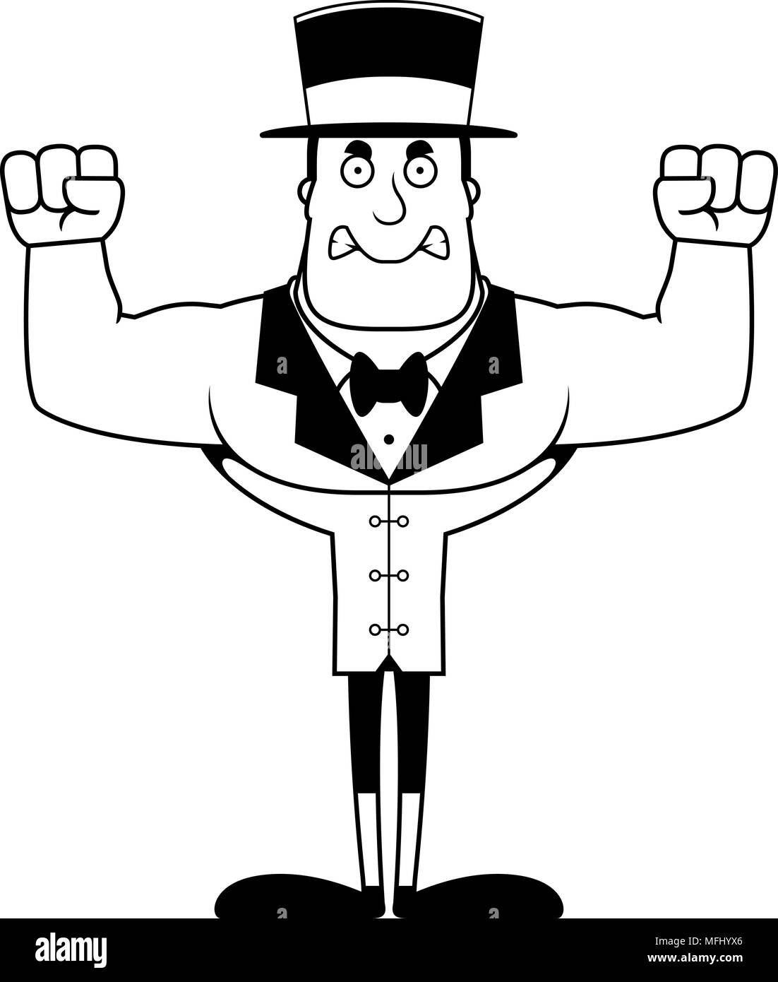 A cartoon ringmaster looking angry Stock Vector Image & Art - Alamy