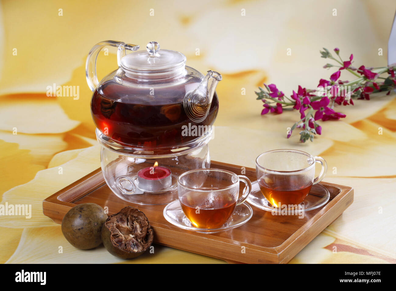 luo han guo tea Stock Photo - Alamy