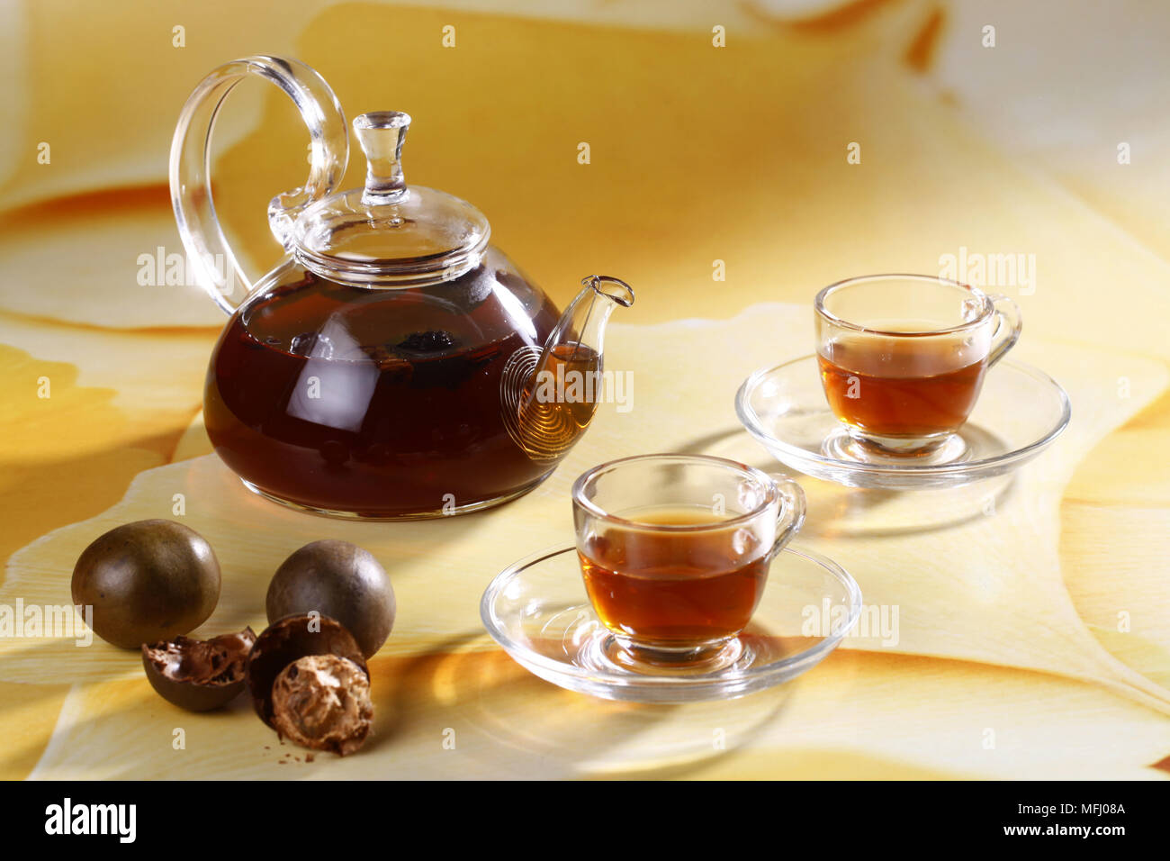 luo han guo tea Stock Photo - Alamy