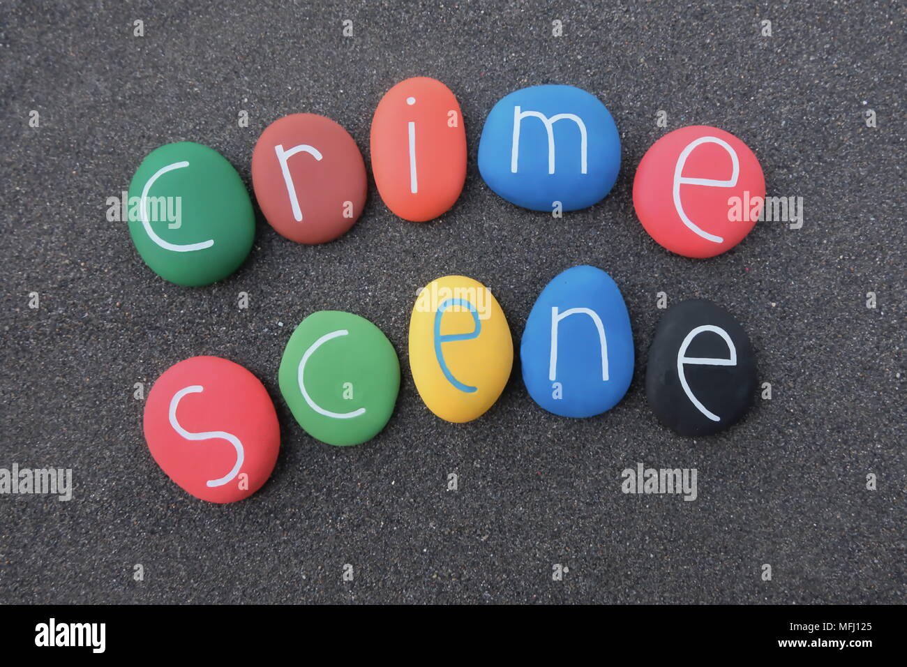 Crime scene art hi-res stock photography and images - Alamy