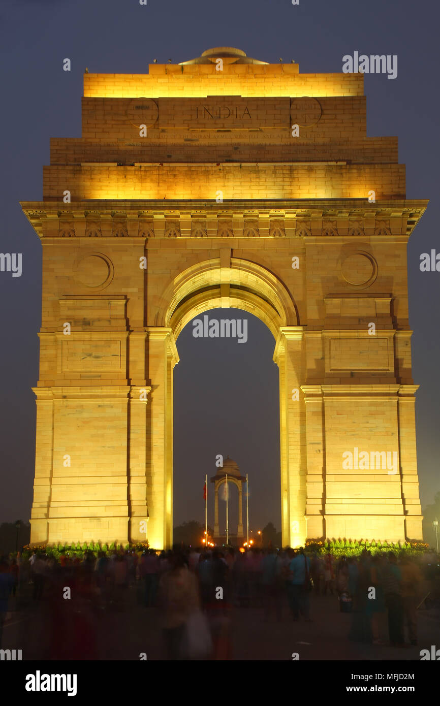 Night Images Of India Gate