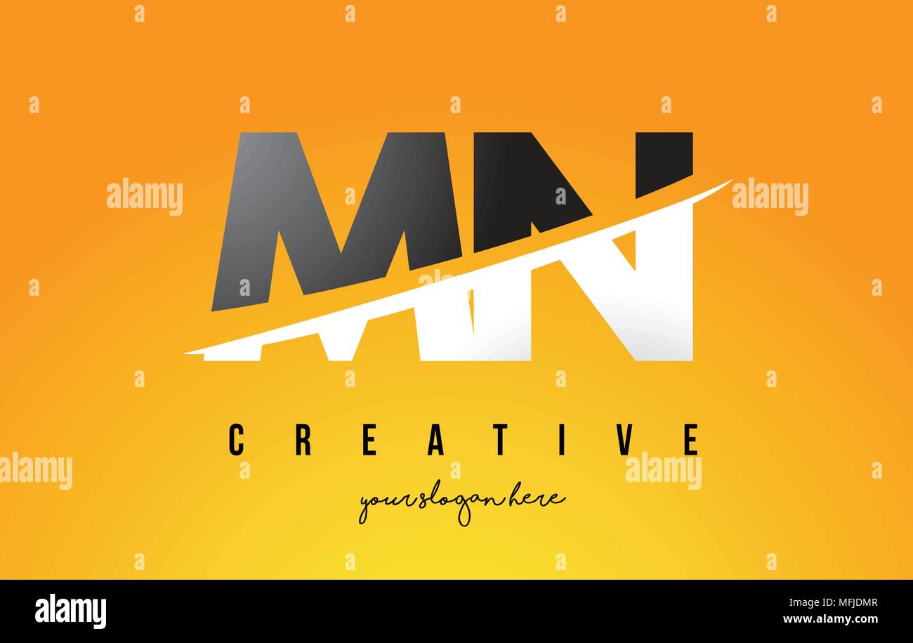 Mn letters Stock Vector Images - Alamy