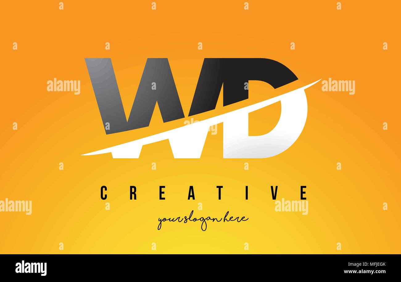 W d logo design hi-res stock photography and images - Alamy