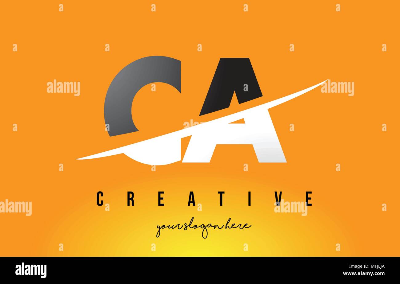 Letters ca Stock Vector Images - Alamy