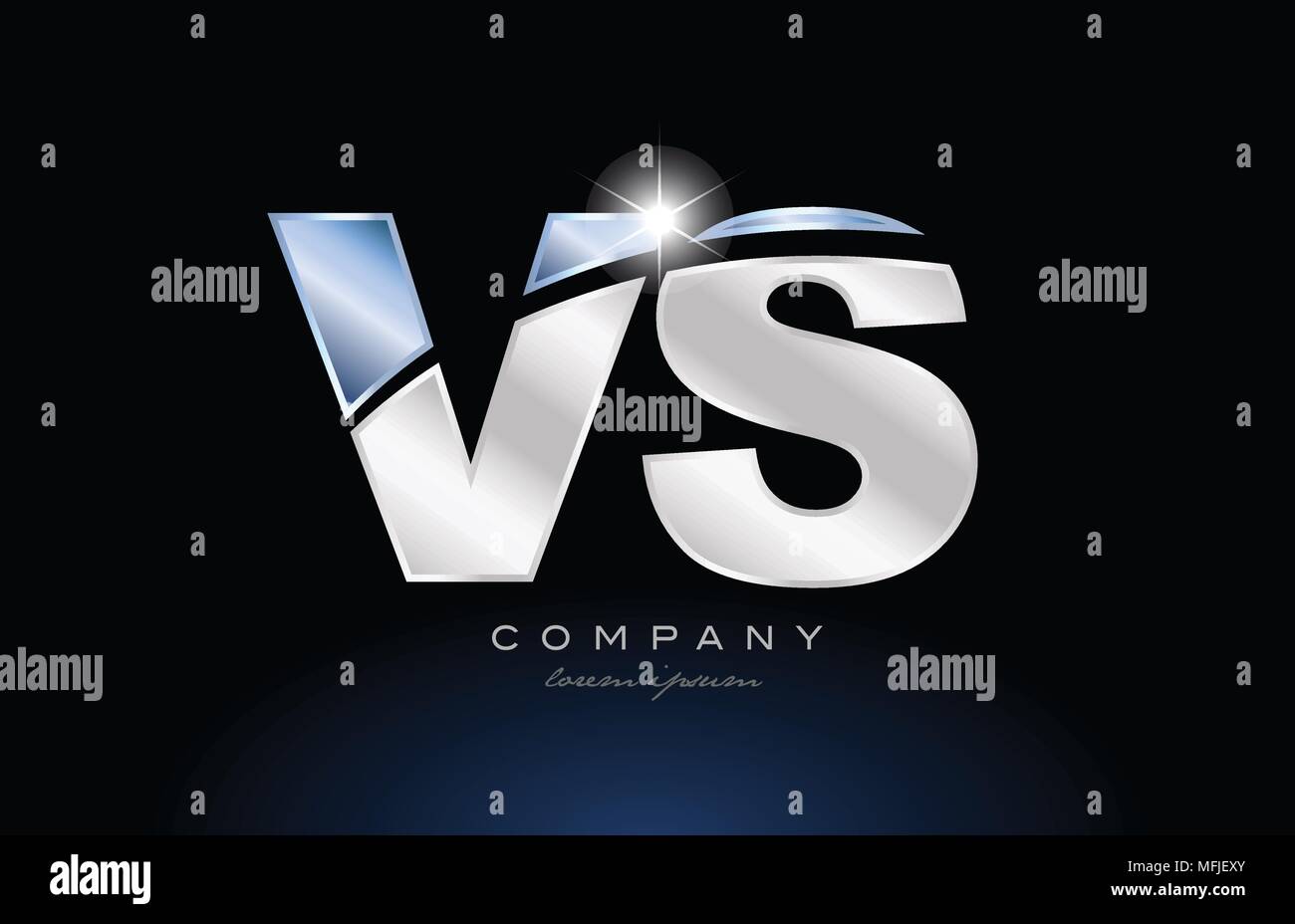 Blue vs black Stock Vector Images - Alamy