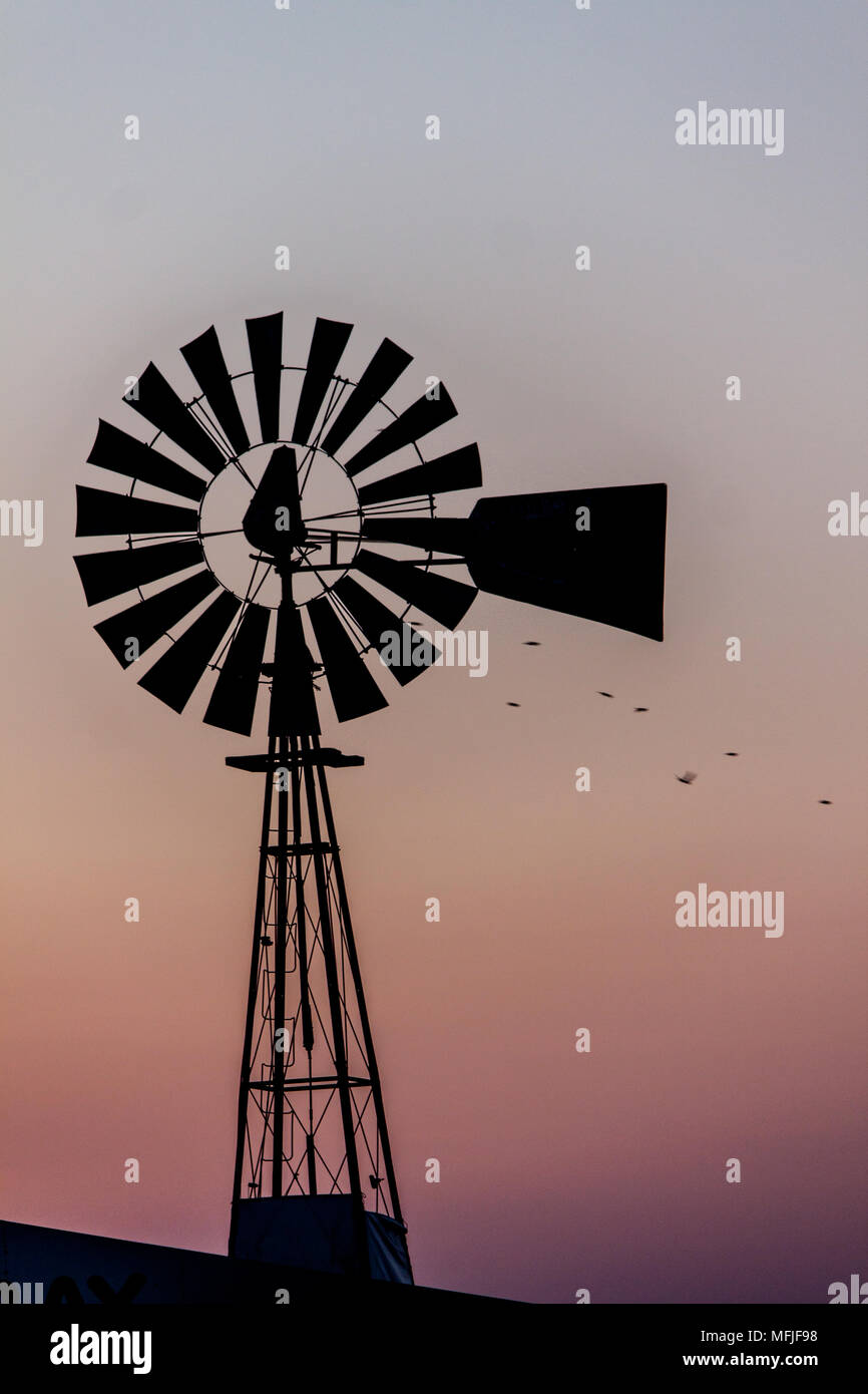 Traditional Cyprus Windmill Stock Photo - Alamy