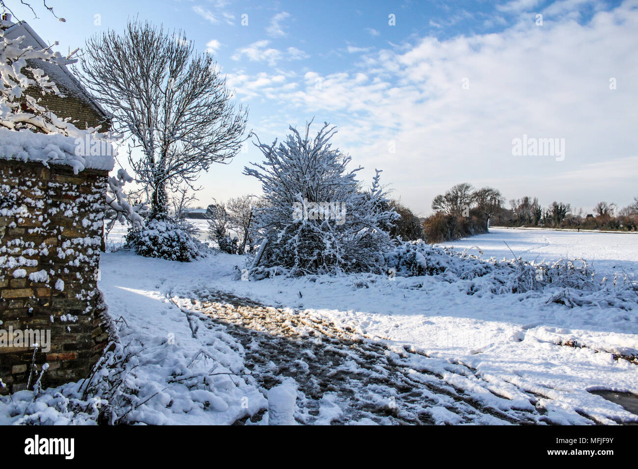 Snowy Fields High Resolution Stock Photography and Images - Alamy
